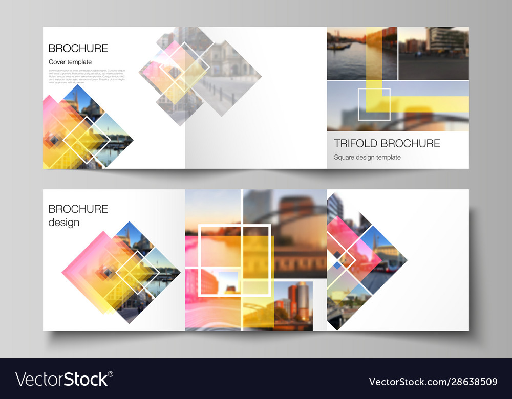 Minimal editable layout square Royalty Free Vector Image