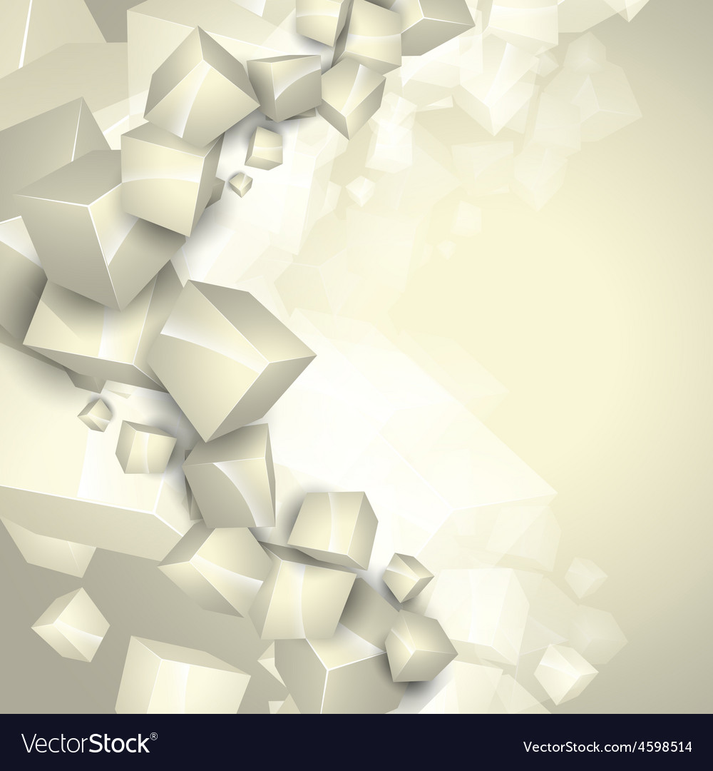 Cubes Royalty Free Vector Image - VectorStock