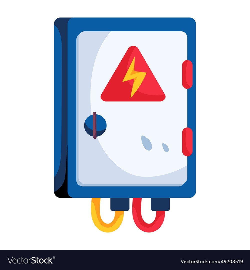 Electrical panel Royalty Free Vector Image - VectorStock