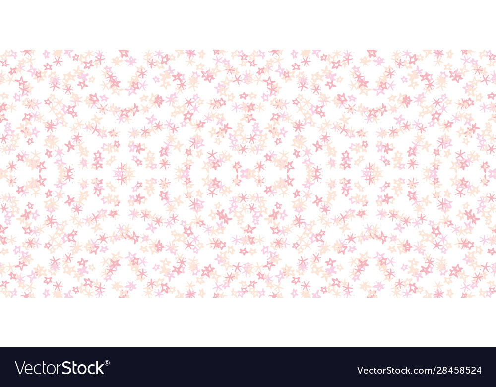 Abstract flying star repeat pattern Royalty Free Vector