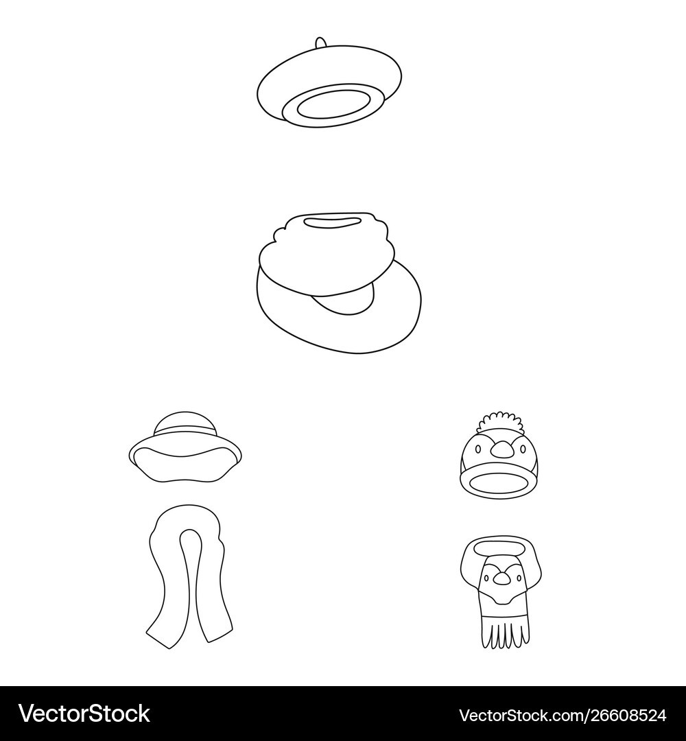 Design winter and cold sign collection Royalty Free Vector