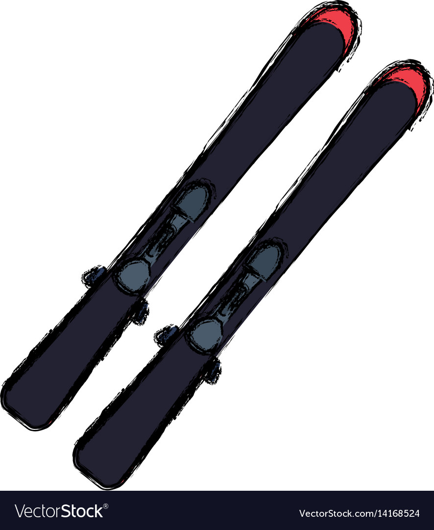 Snowboard sport equipment Royalty Free Vector Image