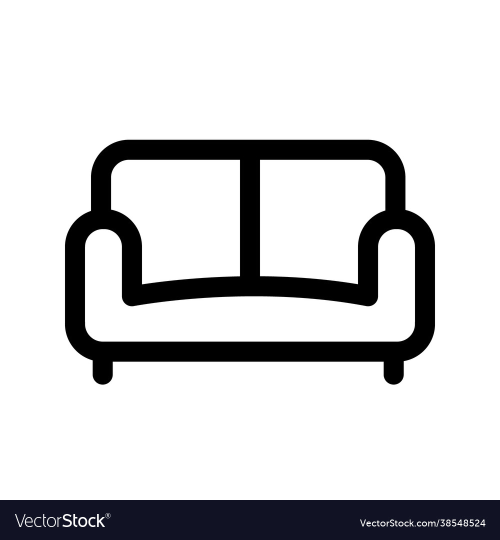 Sofa Royalty Free Vector Image - VectorStock