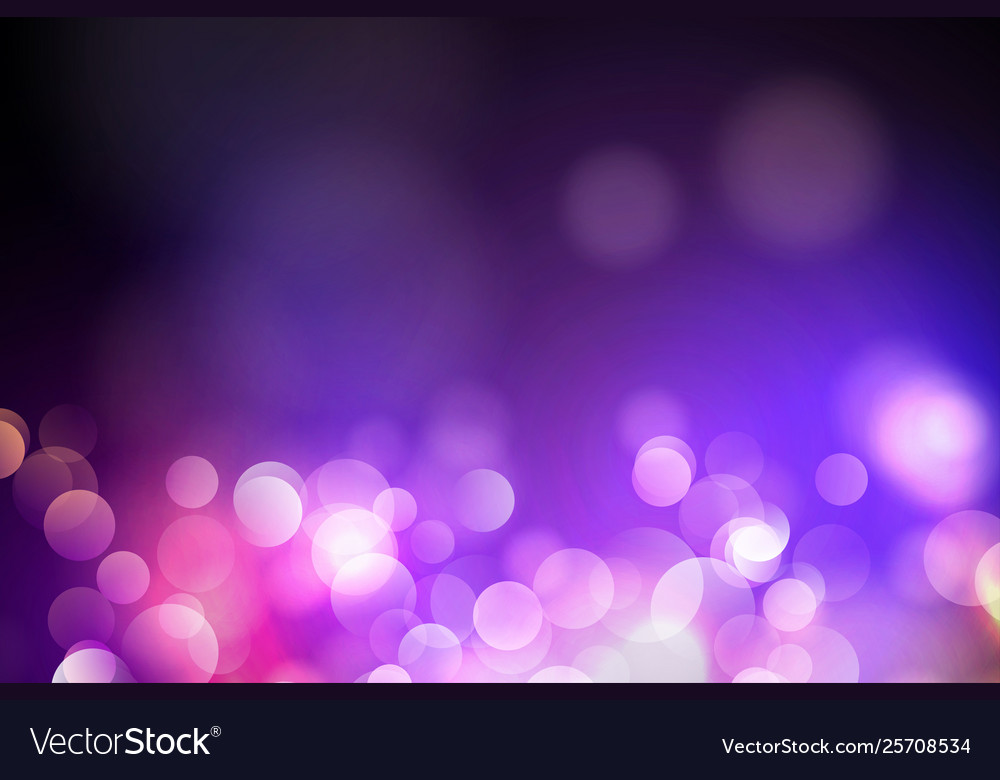 Abstract blue circle blurred light bokeh lights Vector Image Abstract blue circle blurred light bokeh lights Vector Image