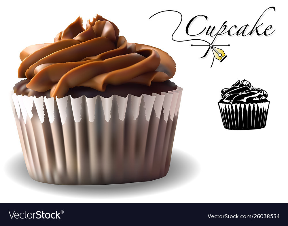 Cupcake Royalty Free Vector Image - VectorStock