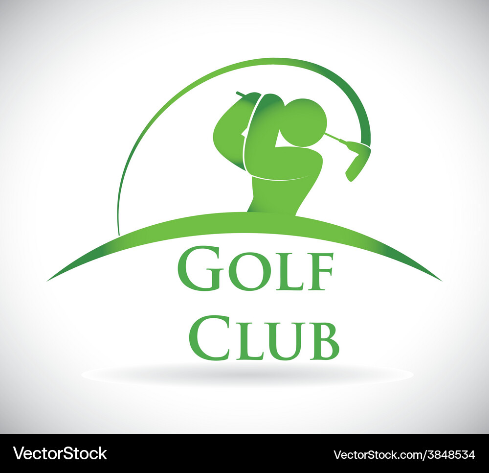 Golf club Royalty Free Vector Image - VectorStock