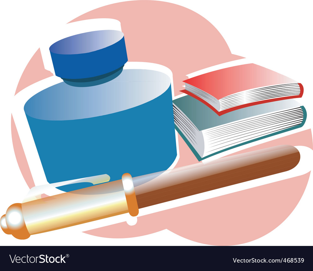 Study equipments Royalty Free Vector Image - VectorStock