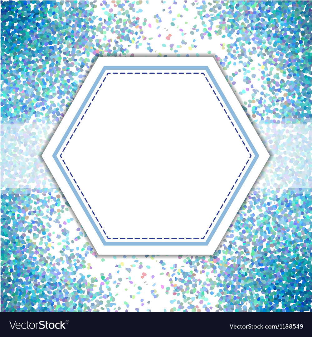 Blue spot pattern background Royalty Free Vector Image