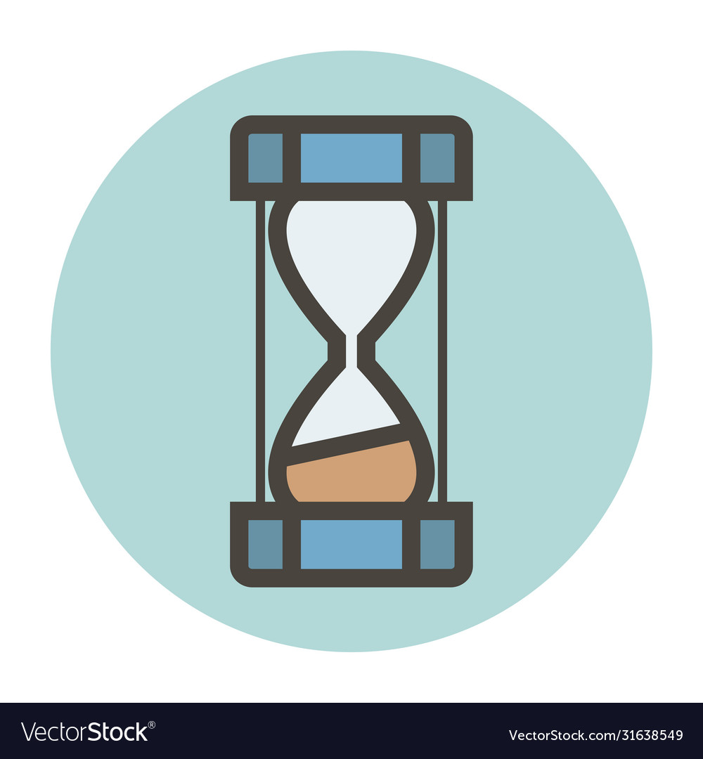 Hourglass Royalty Free Vector Image - VectorStock