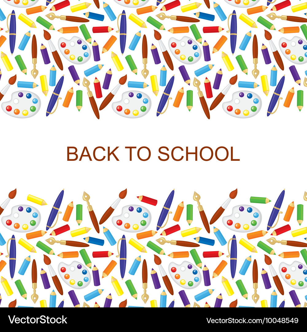 School background Royalty Free Vector Image - VectorStock