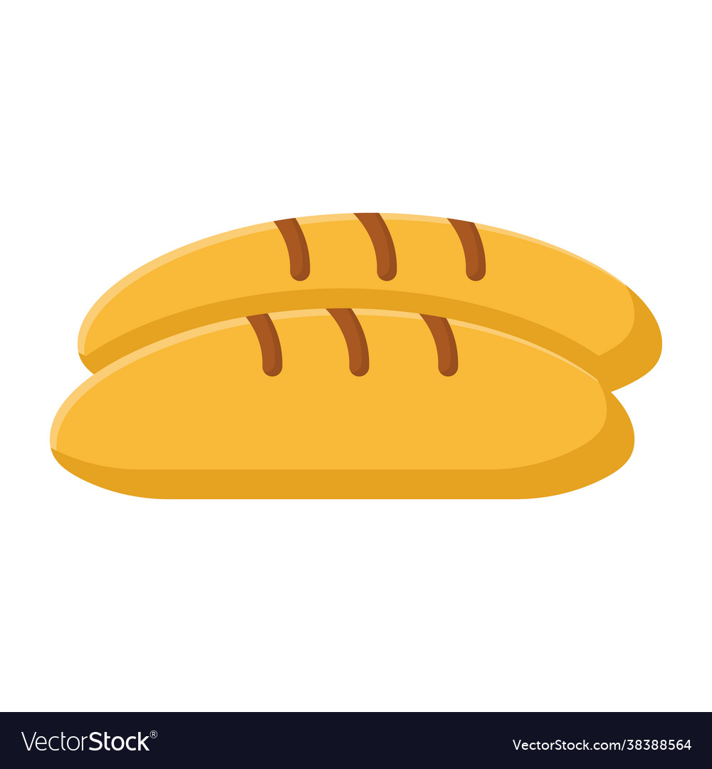 French bread Royalty Free Vector Image - VectorStock