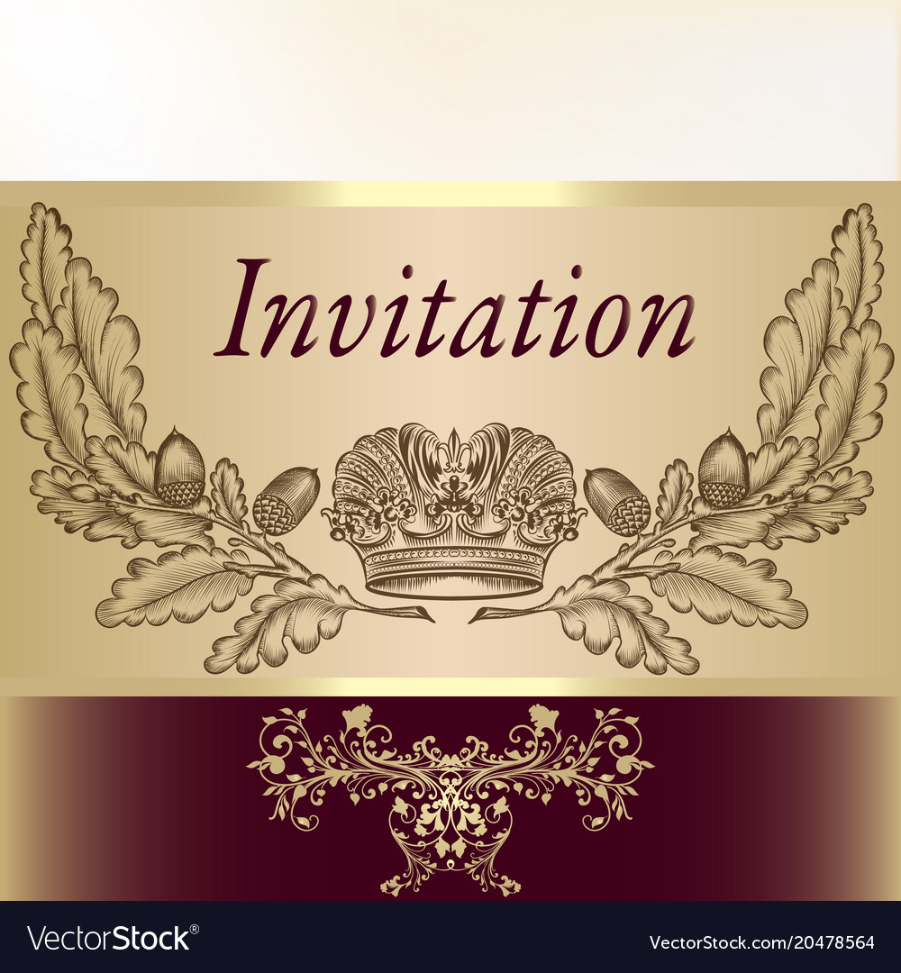 Menu design with vintage elements Royalty Free Vector Image