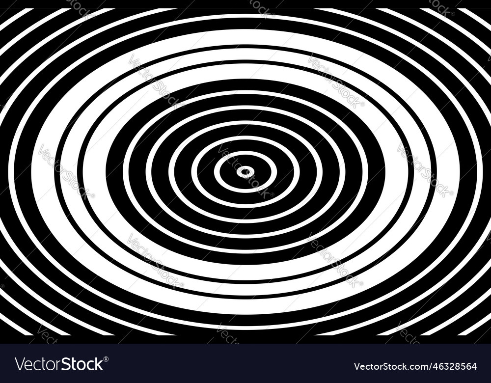 Oval lines pattern Royalty Free Vector Image - VectorStock