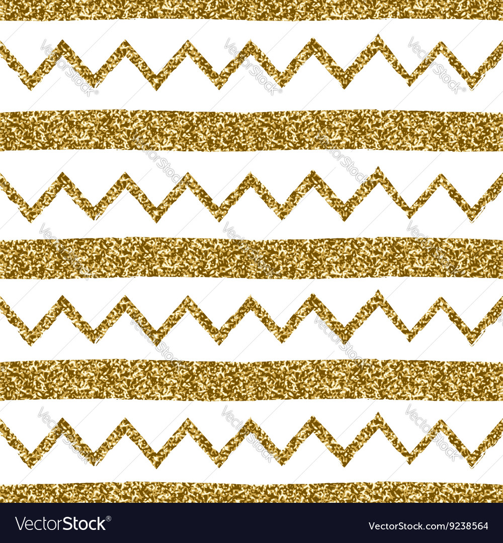 Seamless chevron and stripes pattern Royalty Free Vector