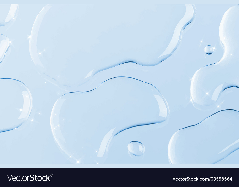 Water drop background liquid texture Royalty Free Vector