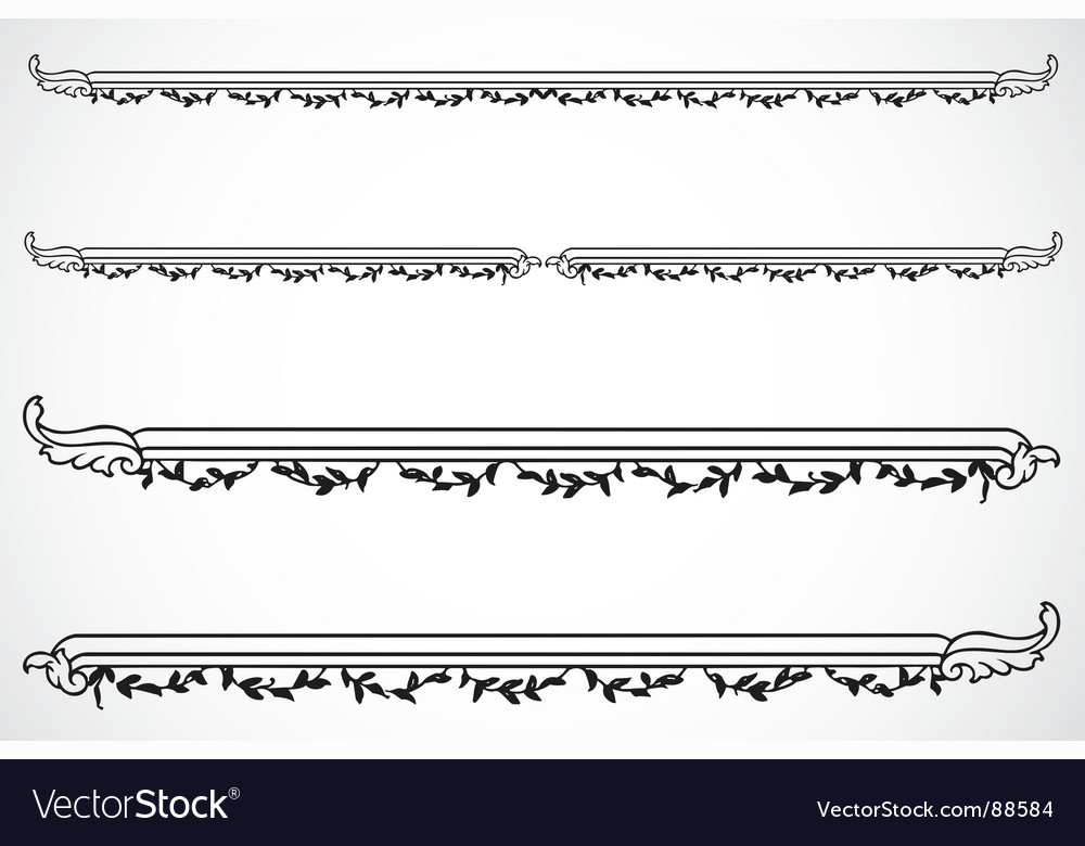 Borders Royalty Free Vector Image - VectorStock