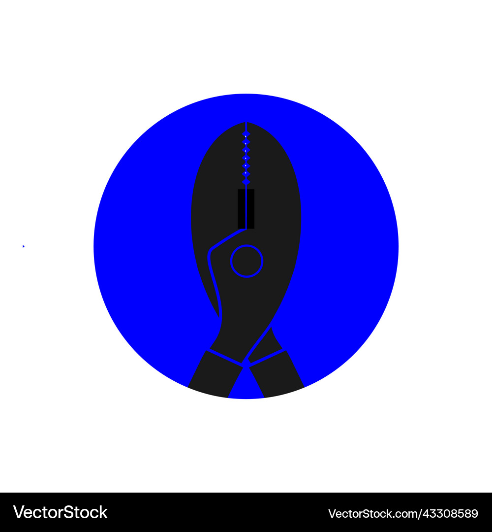 Pincers logo Royalty Free Vector Image - VectorStock