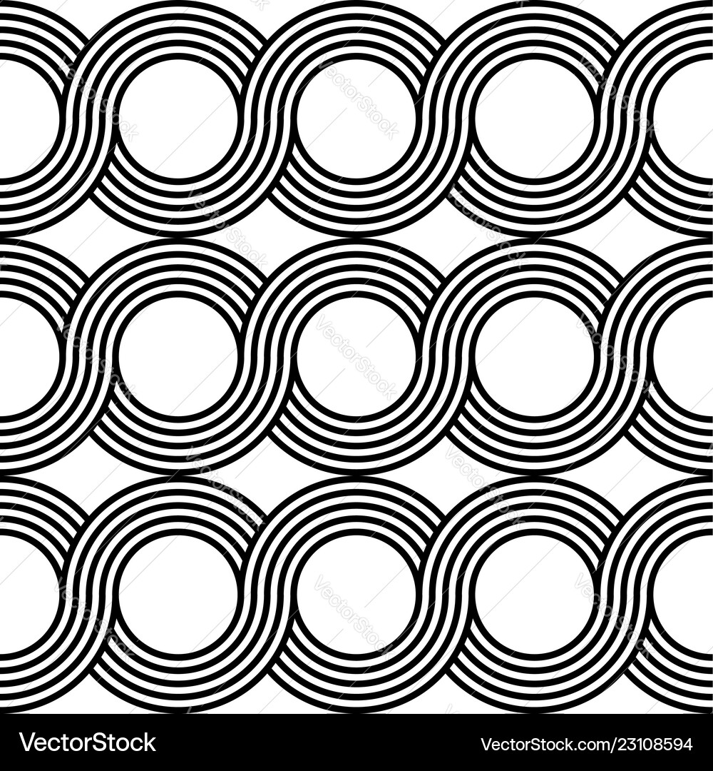 Design seamless spiral twisted pattern Royalty Free Vector