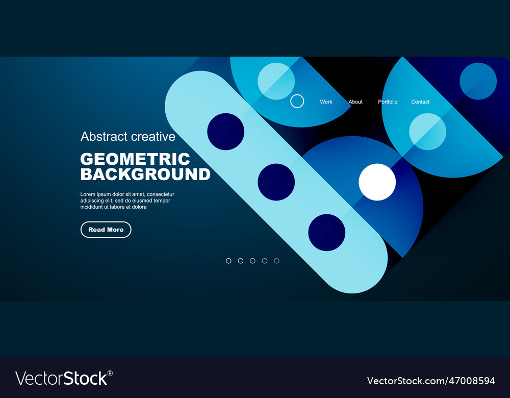 Simple circles and round elements pattern Vector Image