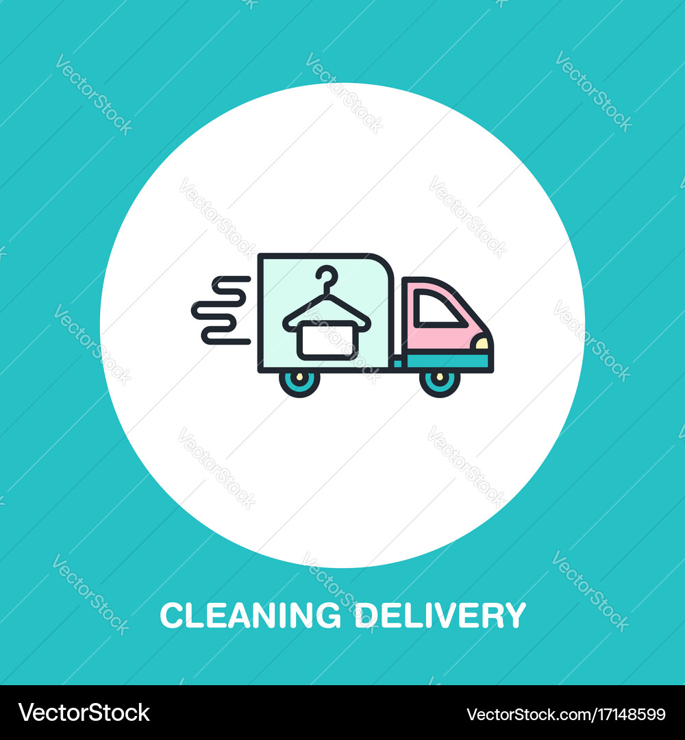 Delivery Courier Icon - Clean & Fast Vector Image