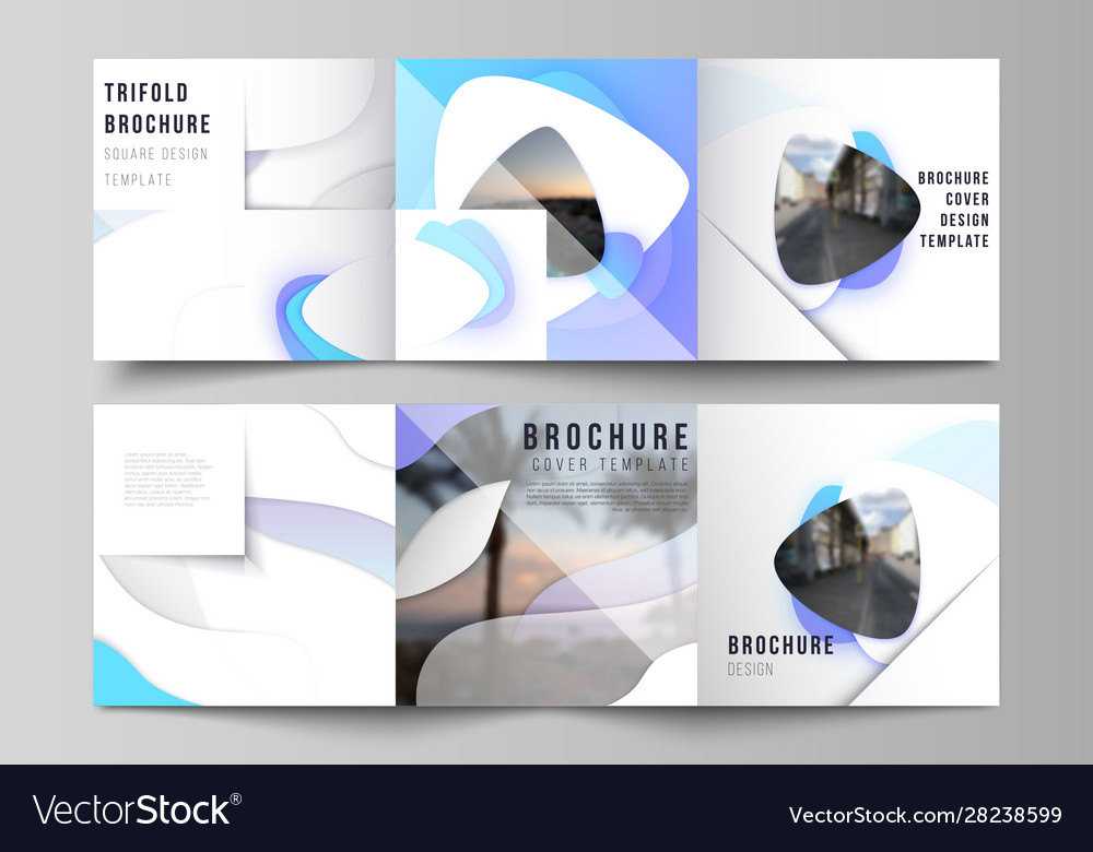 Minimal editable layout square Royalty Free Vector Image