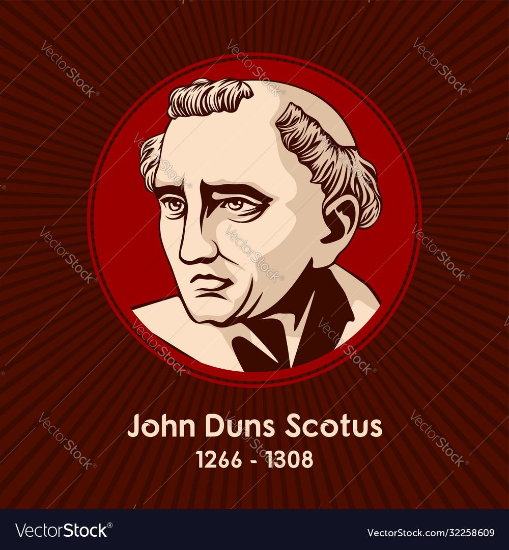 John duns scotus Royalty Free Vector Image - VectorStock John duns scotus Royalty Free Vector Image - VectorStock