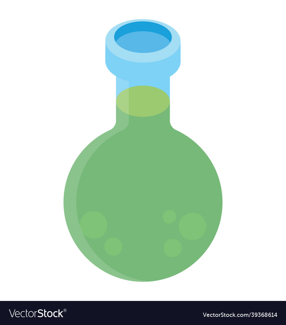 Flask Royalty Free Vector Image - VectorStock