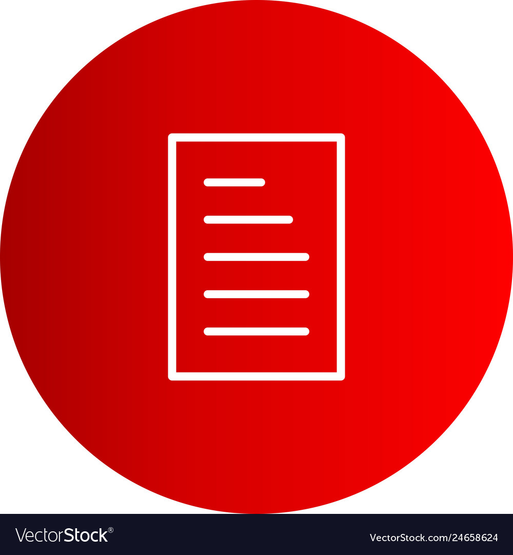 Document icon Royalty Free Vector Image - VectorStock