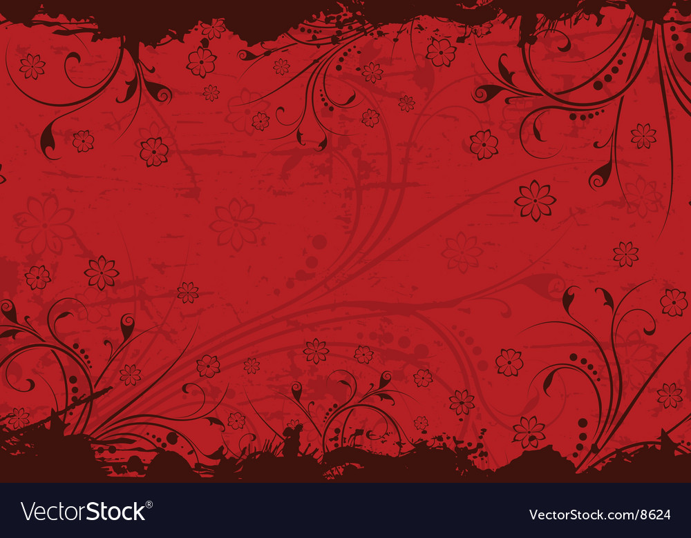 Floral Royalty Free Vector Image - VectorStock