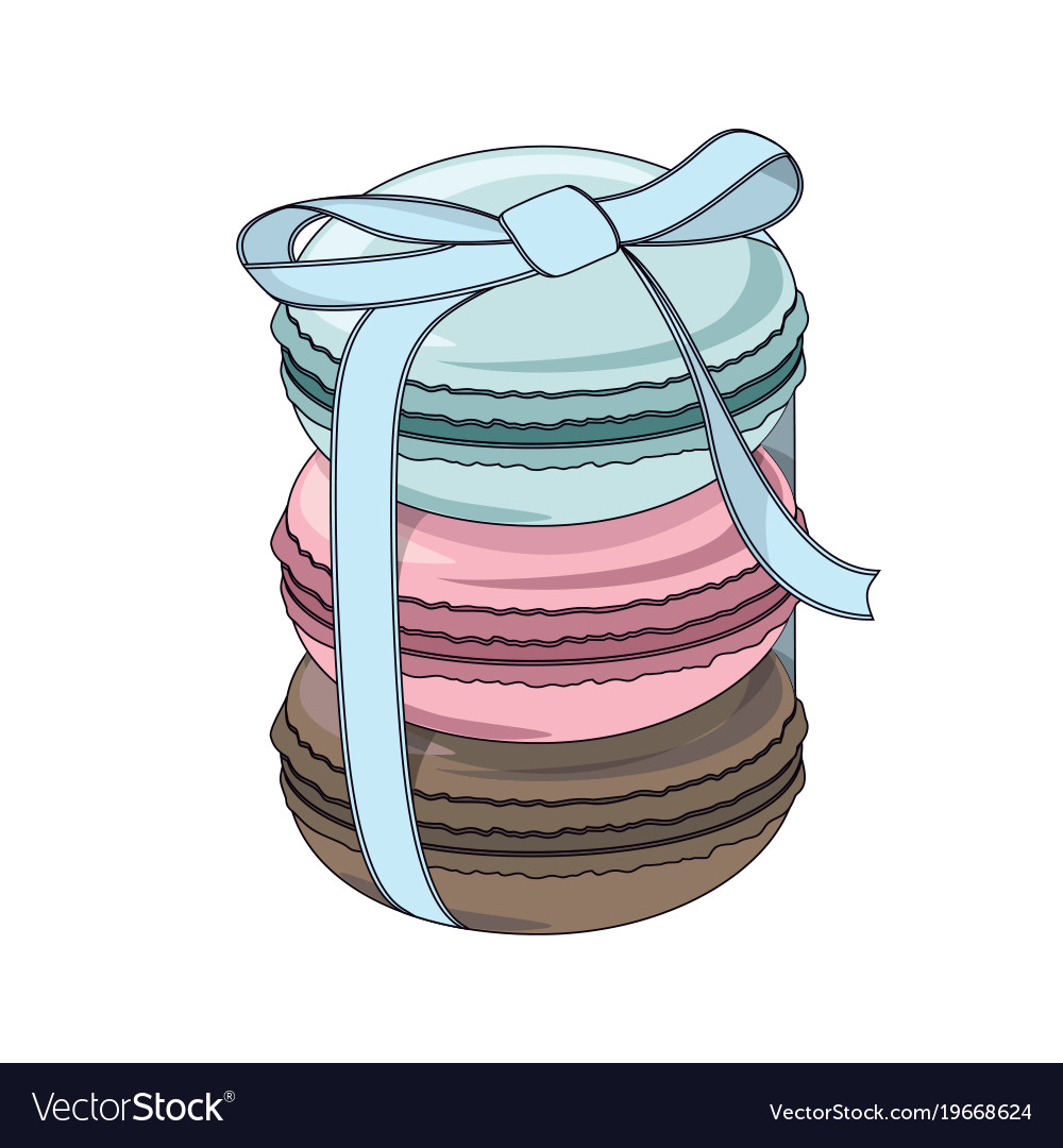 Macarons Royalty Free Vector Image - VectorStock