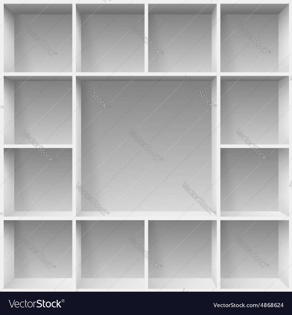 Shelves Royalty Free Vector Image - VectorStock