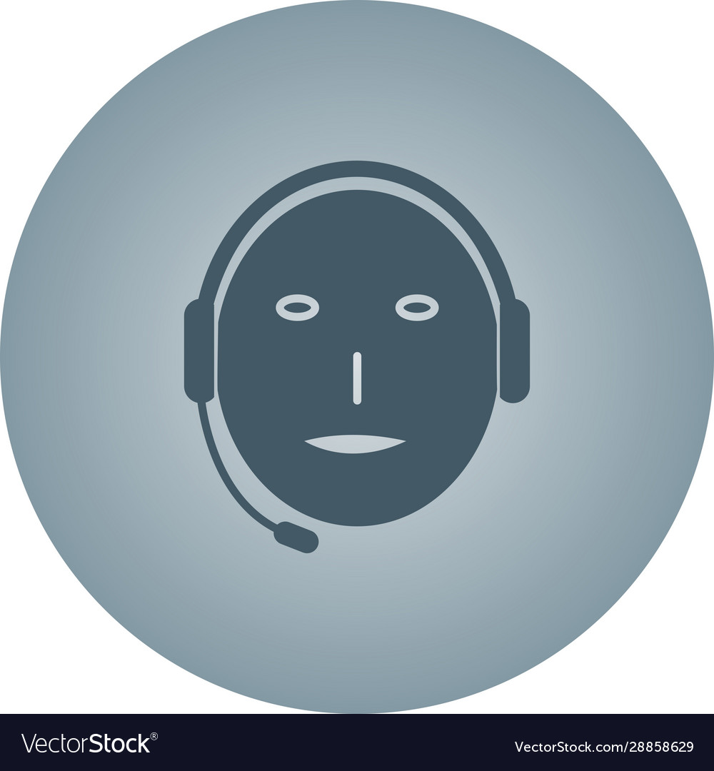 Beautiful support glyph icon Royalty Free Vector Image Beautiful support glyph icon Royalty Free Vector Image