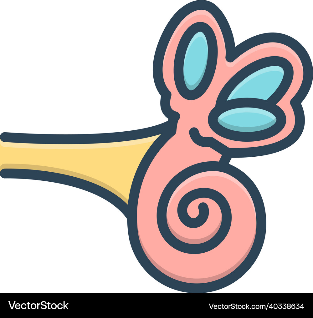 Vestibular system Royalty Free Vector Image - VectorStock
