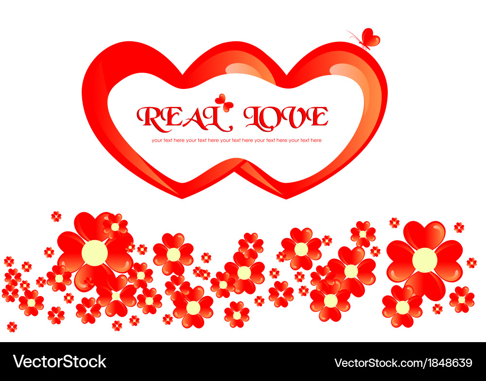 Valentine background Royalty Free Vector Image