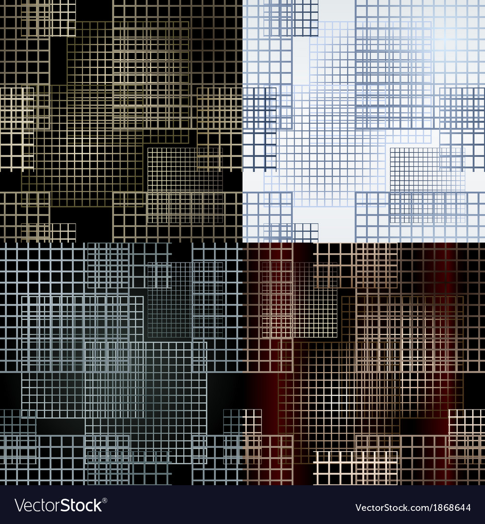 Seamless Lattice Pattern Royalty Free Vector Image