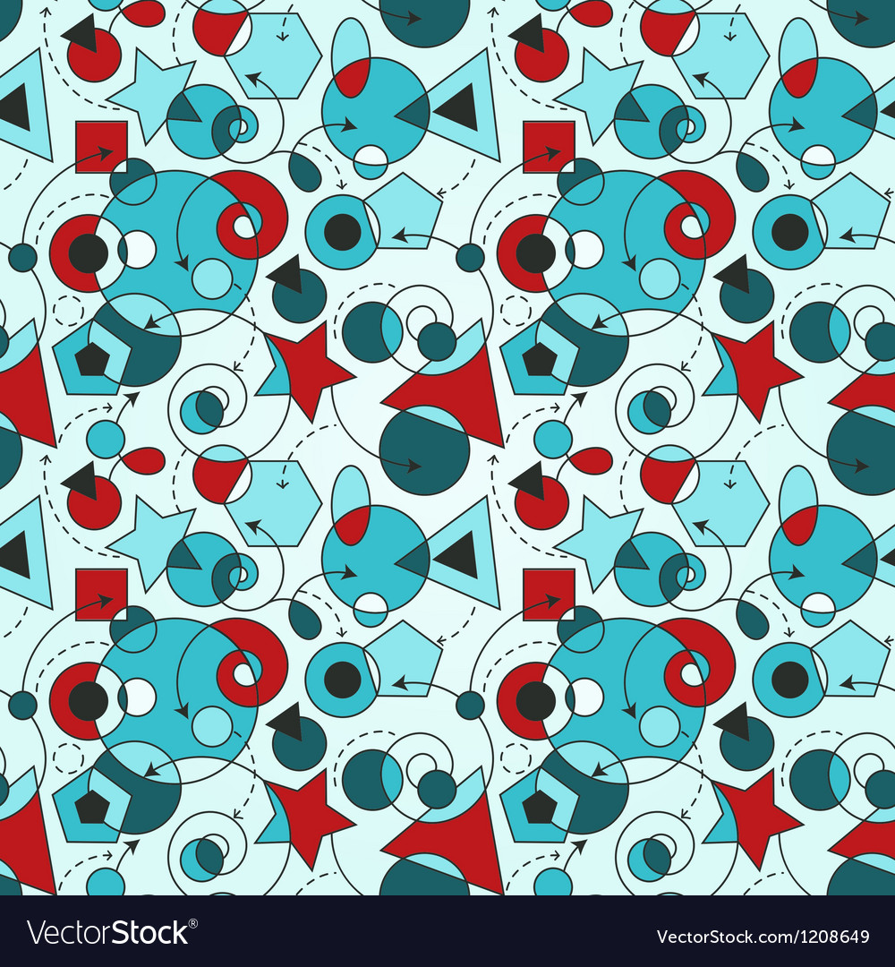 Abstract seamless composition Royalty Free Vector Image