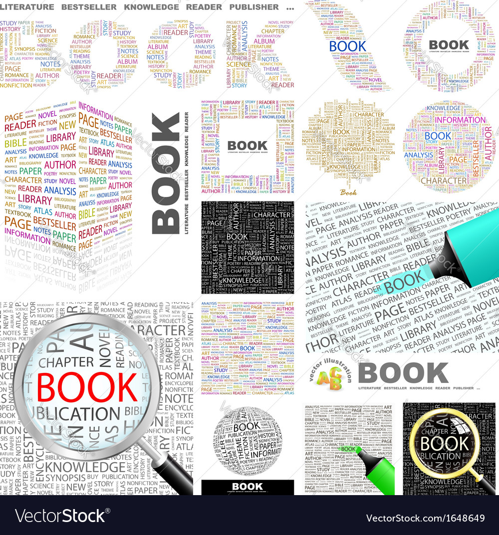 BOOK Royalty Free Vector Image - VectorStock