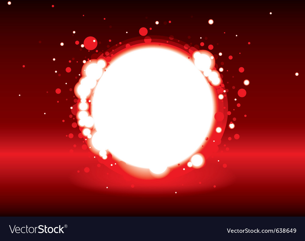 Glowing lights Royalty Free Vector Image - VectorStock