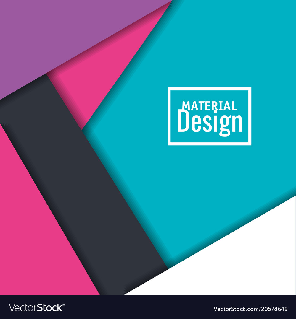 Material design lines background Royalty Free Vector Image