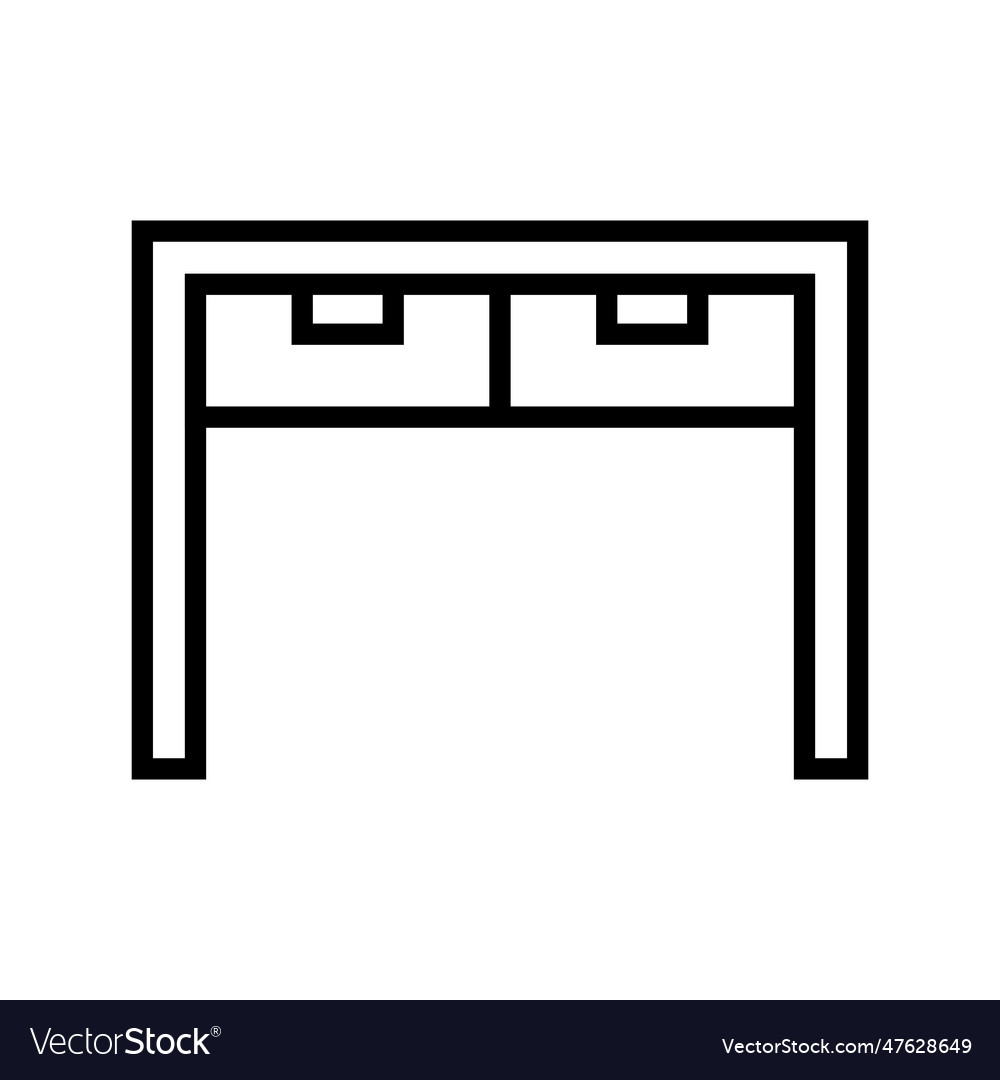 Table icon Royalty Free Vector Image - VectorStock