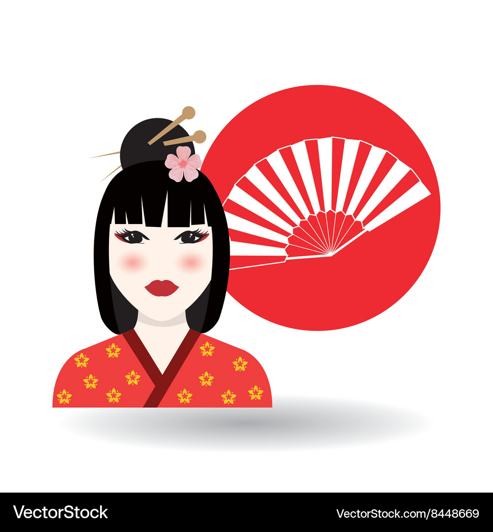 Chinese culture design over white background Vector Image