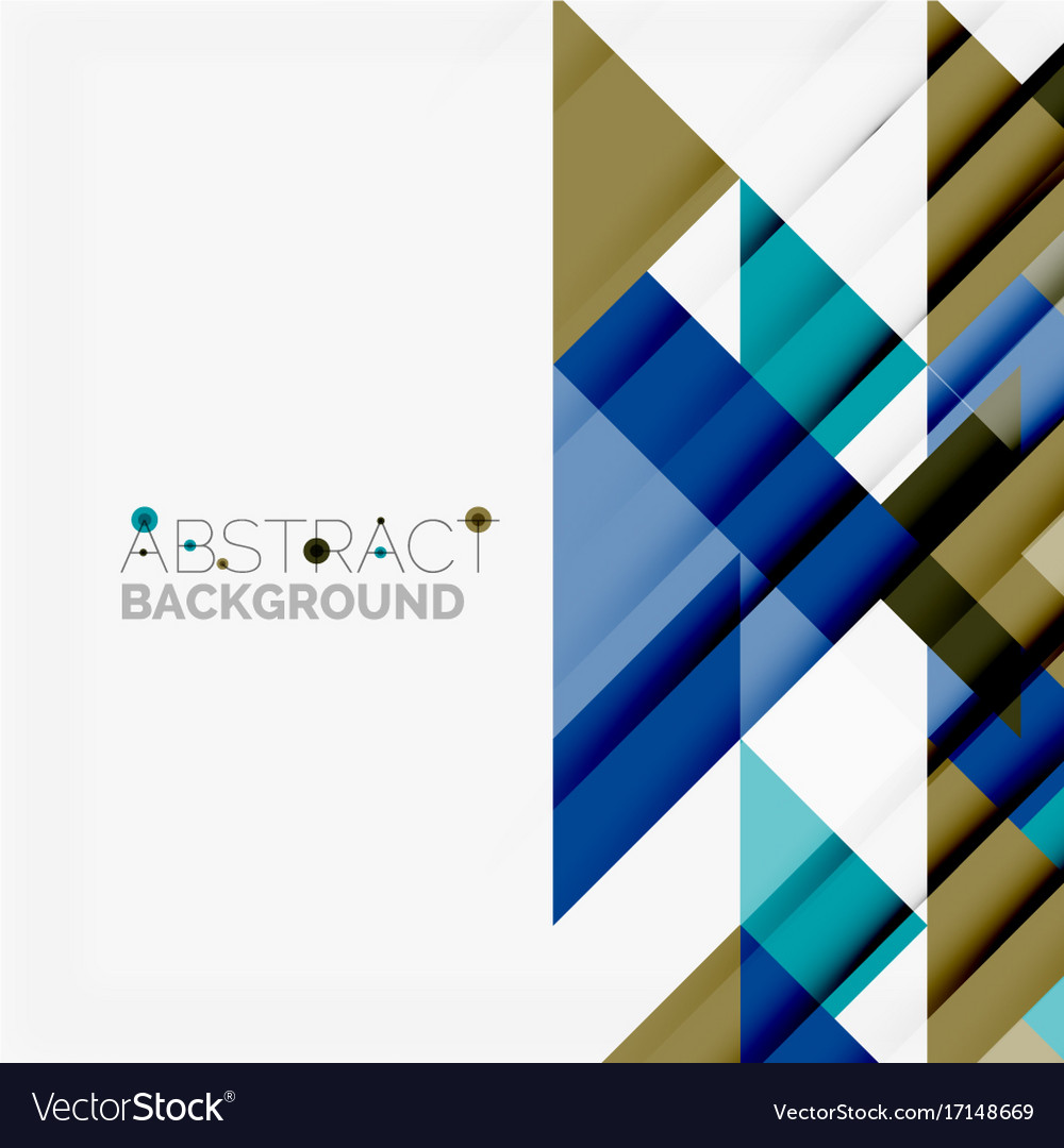 Triangle pattern design background Royalty Free Vector Image