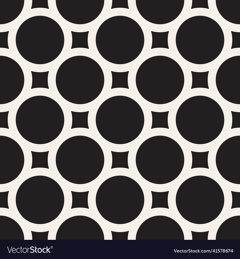 Seamless pattern repeating geometric elements Vector Image