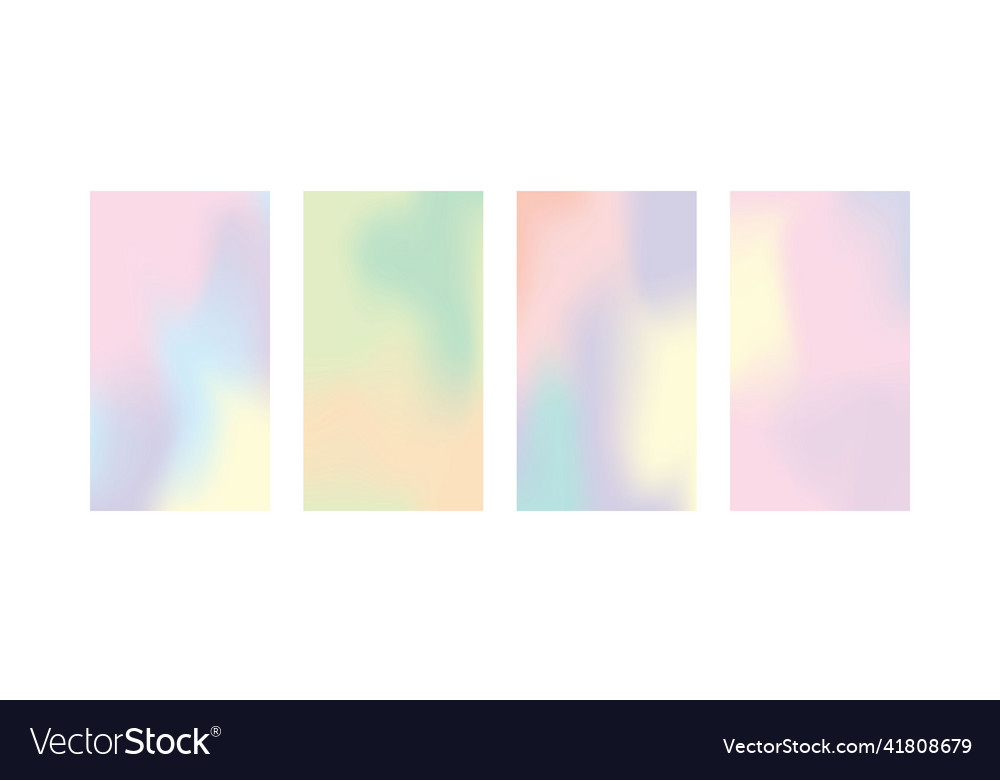 Abstract pastel gradients background Royalty Free Vector