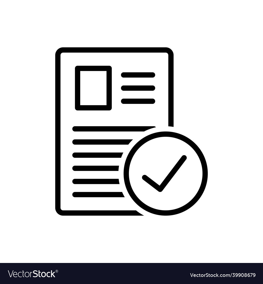 Document Royalty Free Vector Image - VectorStock