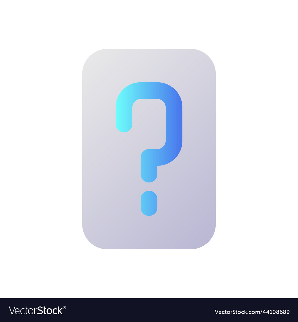 Faq pixel perfect flat gradient two-color ui icon Vector Image Faq pixel perfect flat gradient two-color ui icon Vector Image