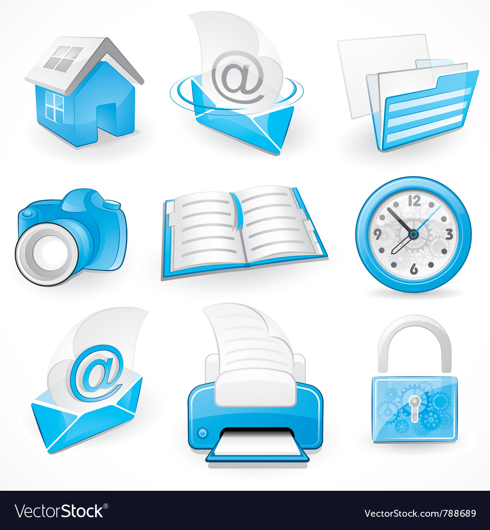 Graphical business elements Royalty Free Vector Image