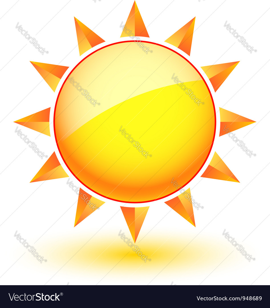 Sun Royalty Free Vector Image - VectorStock