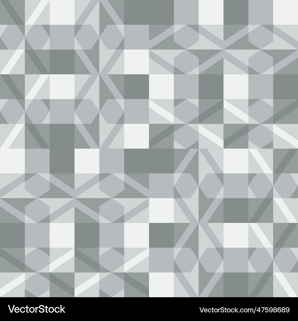 Tonal gray and white pixel glitch pattern Vector Image
