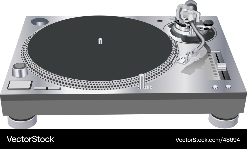 Turntable Royalty Free Vector Image - VectorStock